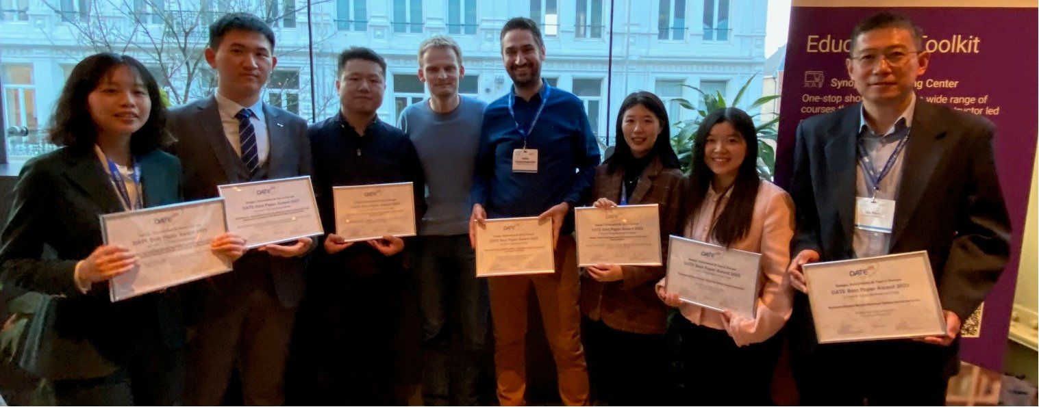 We won DATE2023 BPA! | Xiaohan Gao